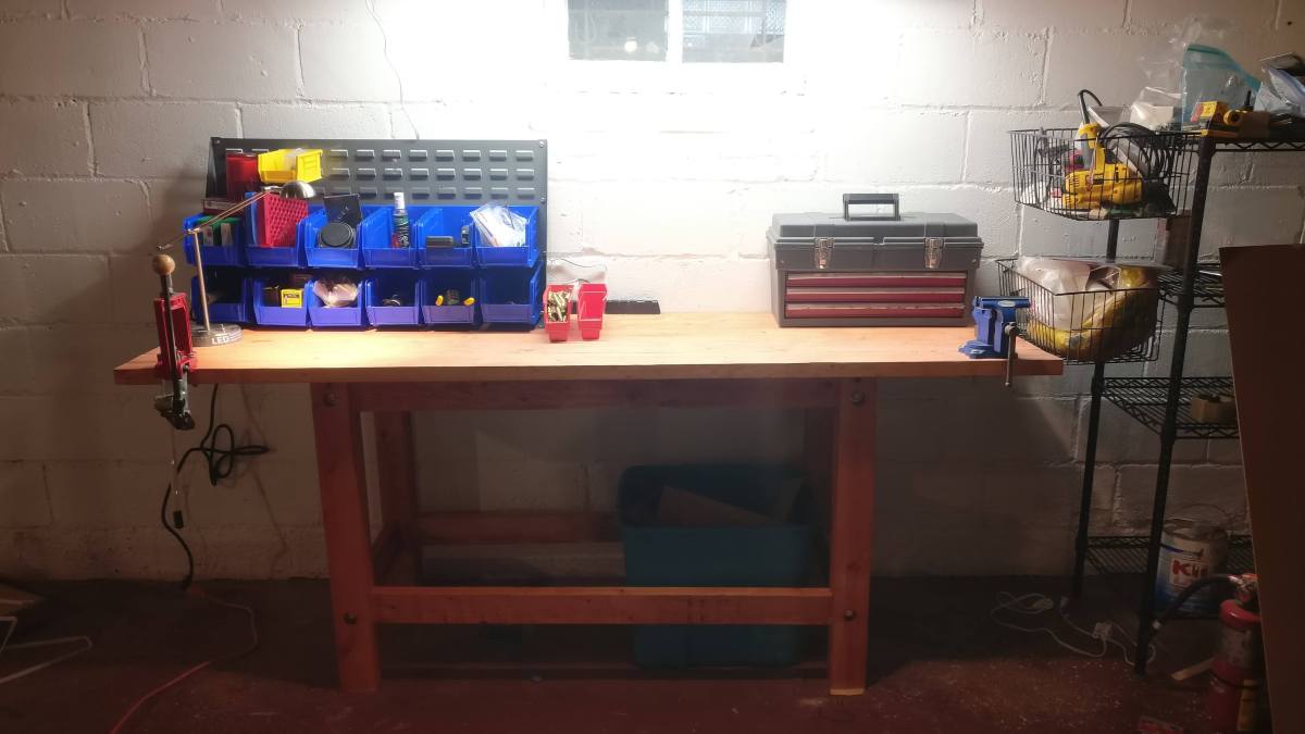 Building a Basement Workbench – My Milwaukee Bungalow